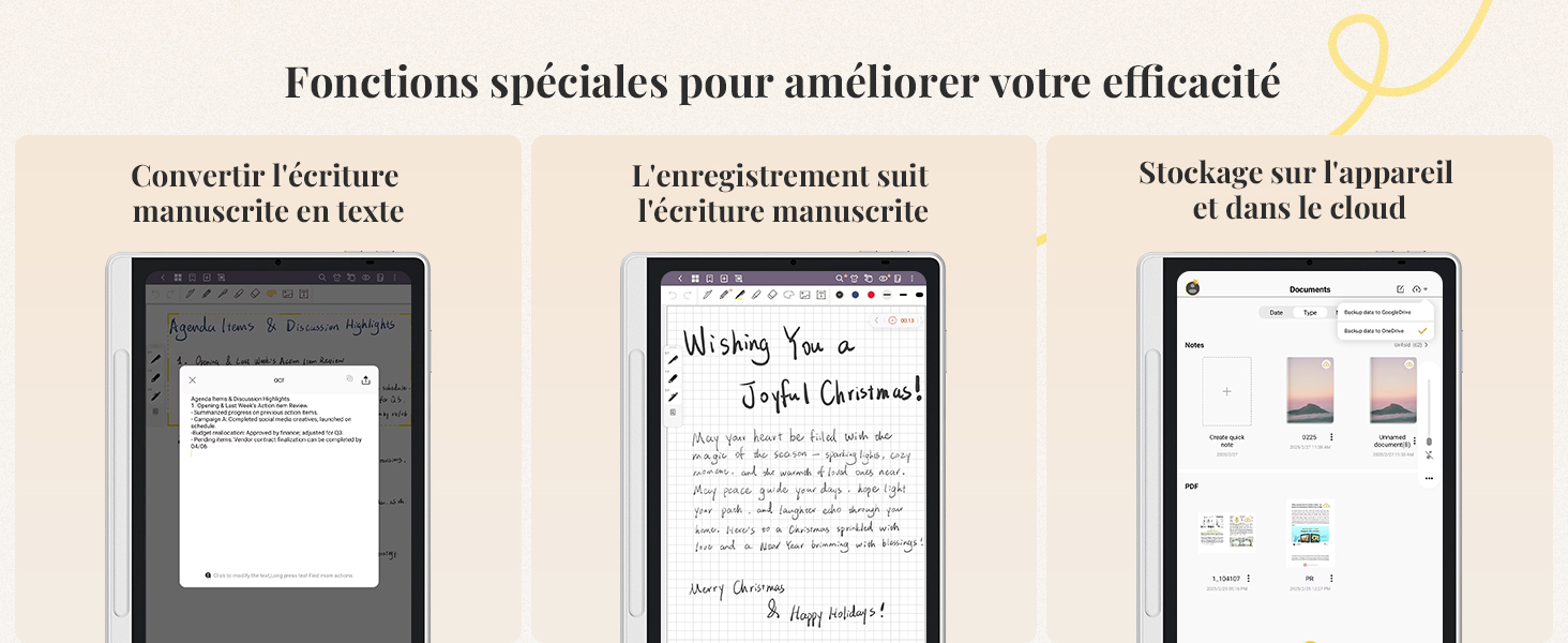 XPPen Magic Note Pad - Liseuse Couleur Ebook -Tablette Tactile - Bloc ...