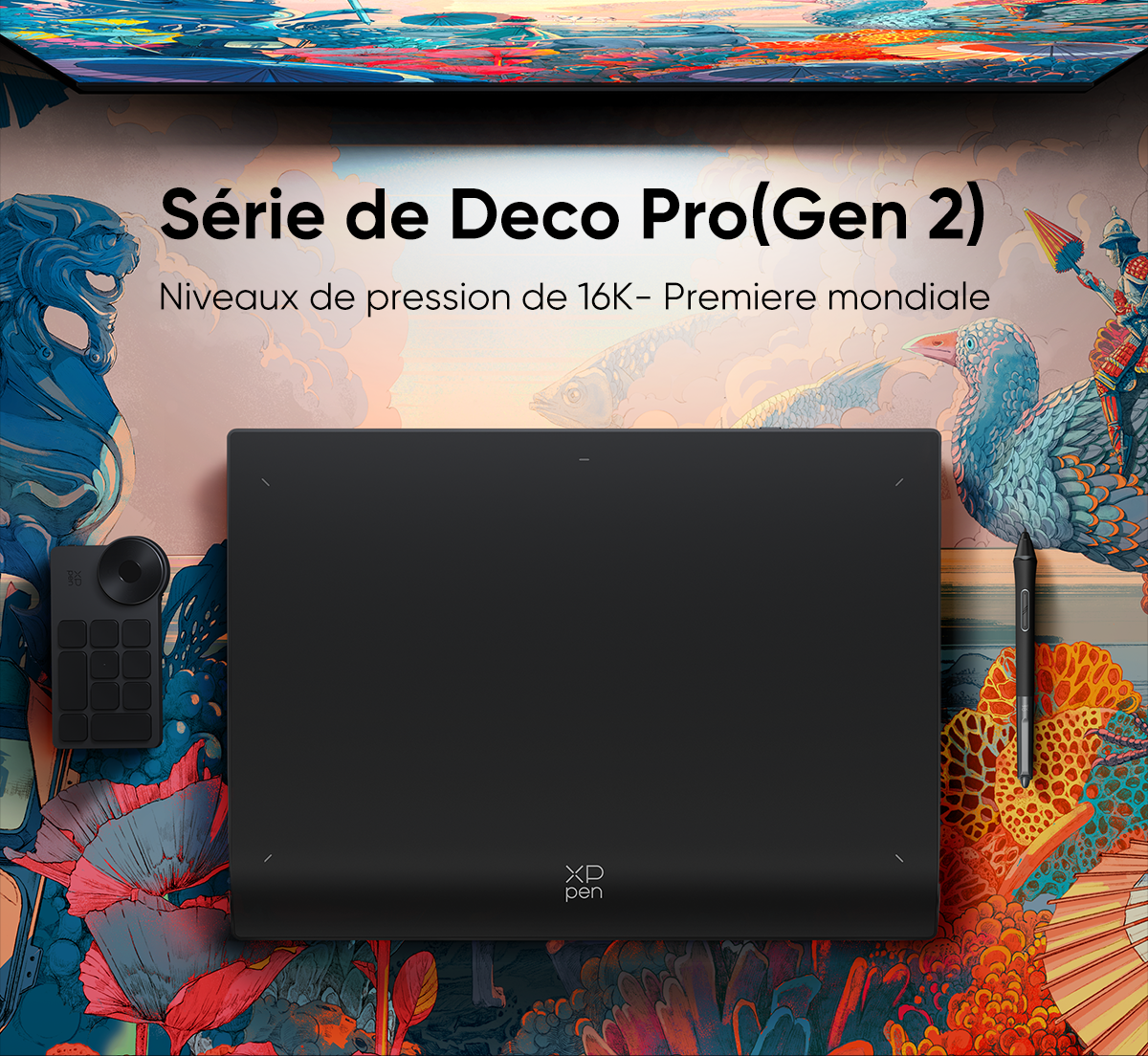 Tablette graphique Xp Pen Tablette Graphique à Stylet Sans Fil XPPen ...